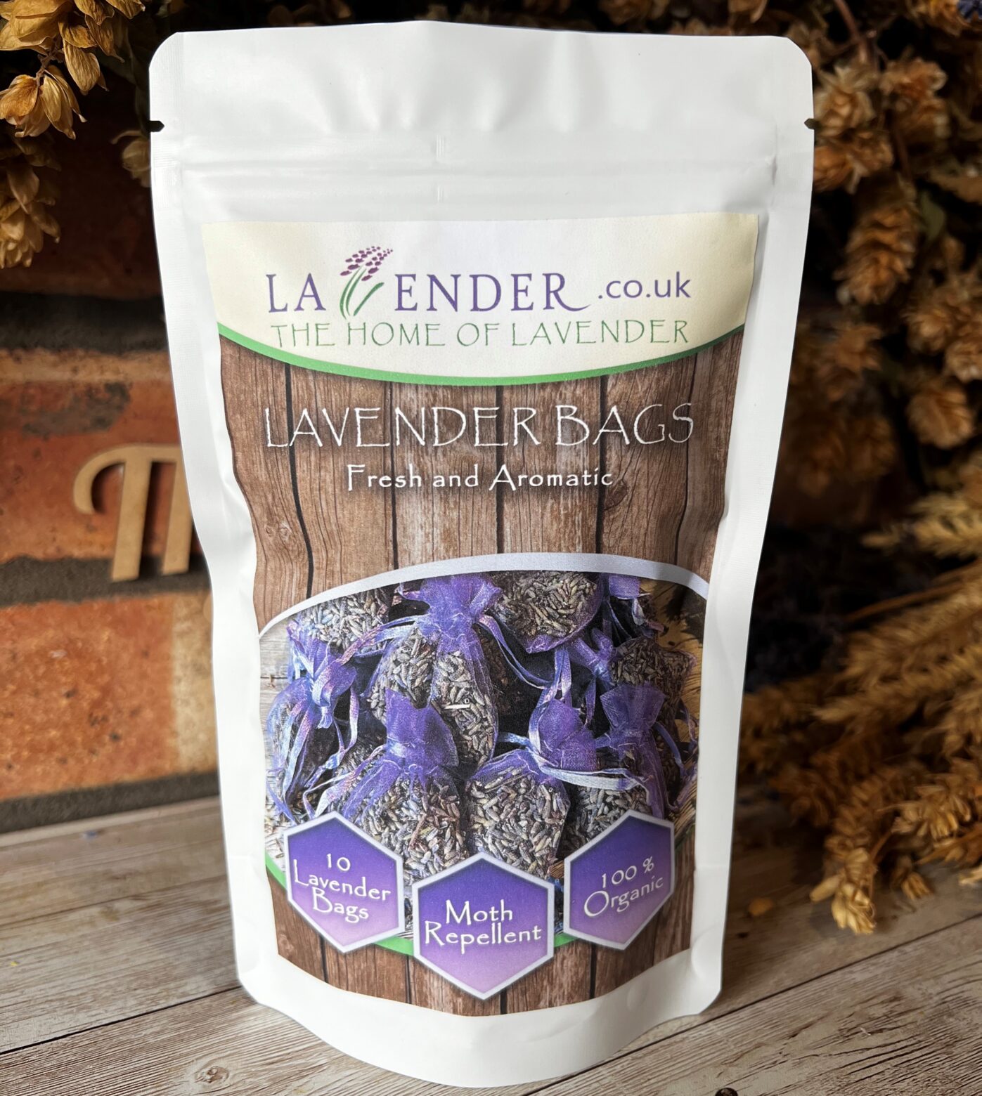 Foil Fresh Packaged 10 Bags of Lavender by The Home of Lavender ...